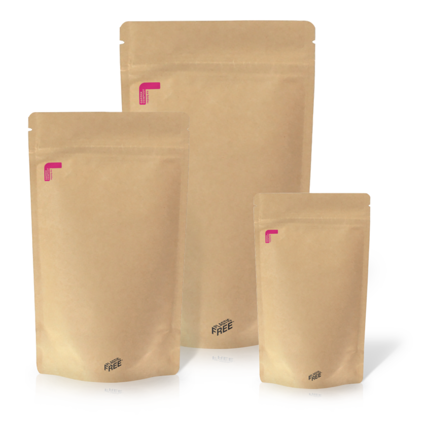 Natural packaging plastic free compostable - Zero Waste | Repaq